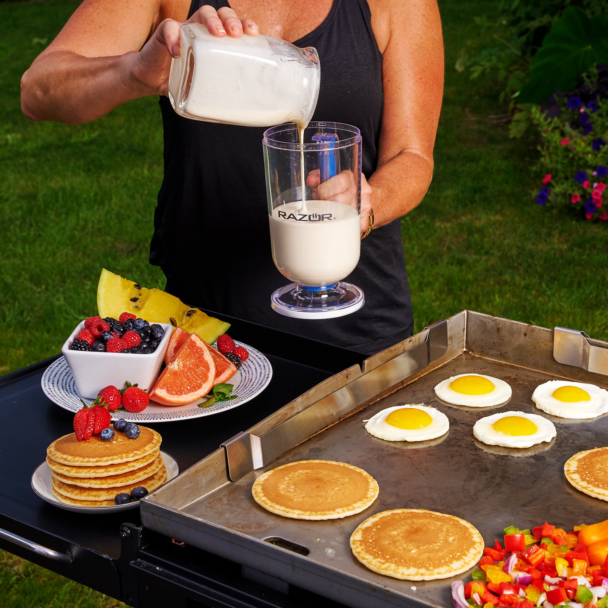 Pancake Dispenser– Razor Griddle