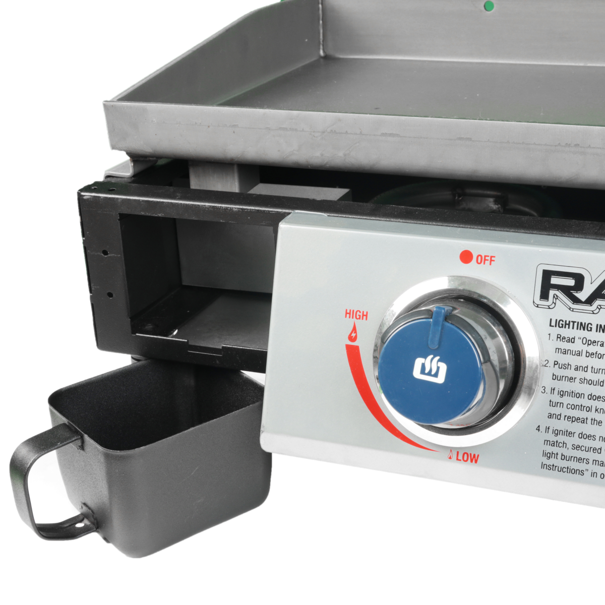 25in Razor 2 Burner Portable Griddle (no lid)– Razor Griddle