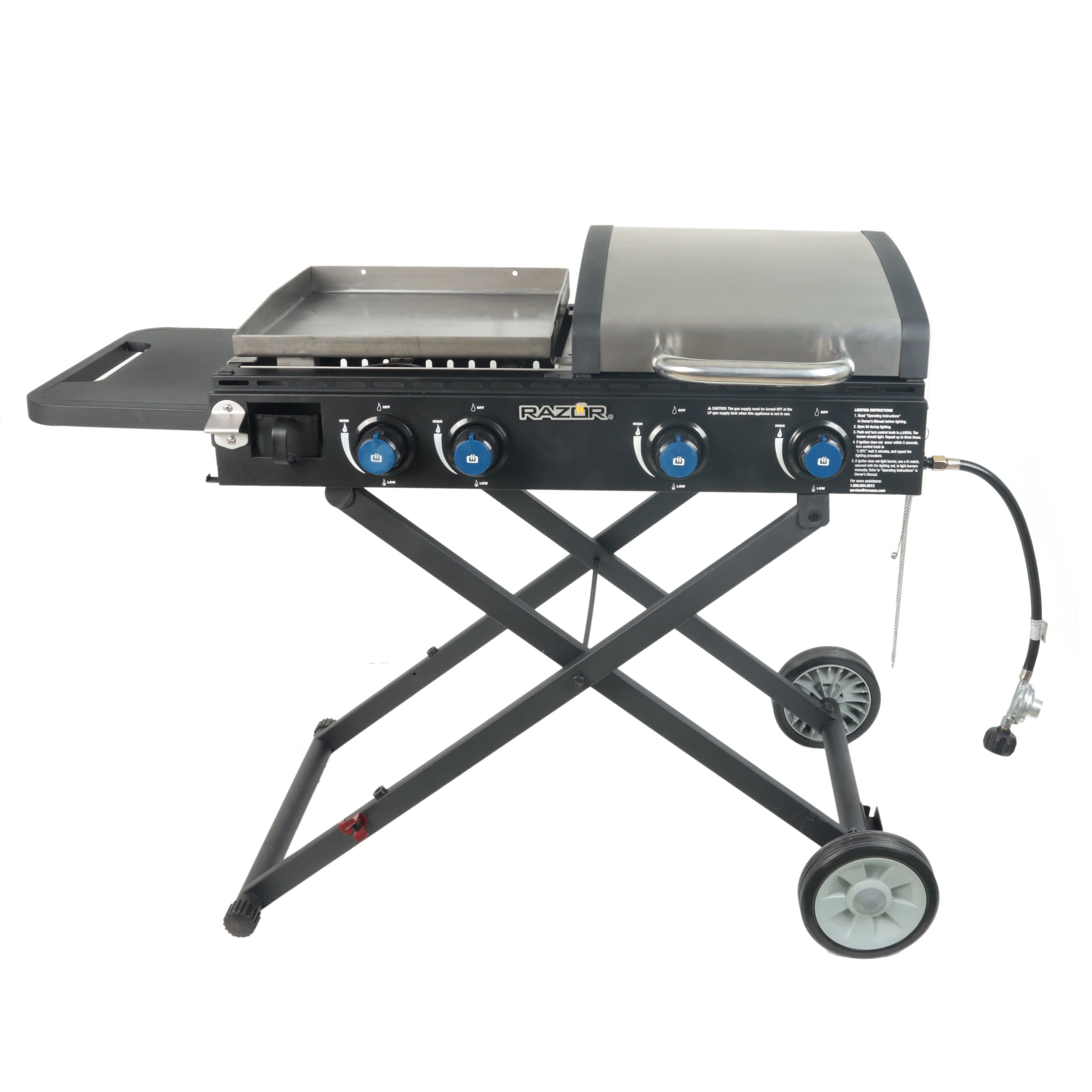 Razor Folding Griddle & Grill Combo– Razor Griddle