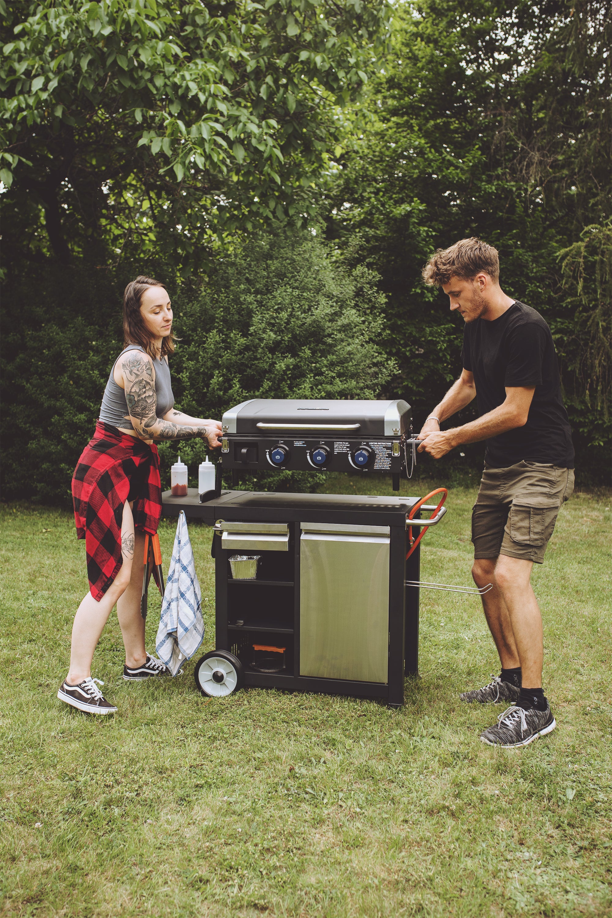 Preparation Cart for Portable Griddles– Razor Griddle