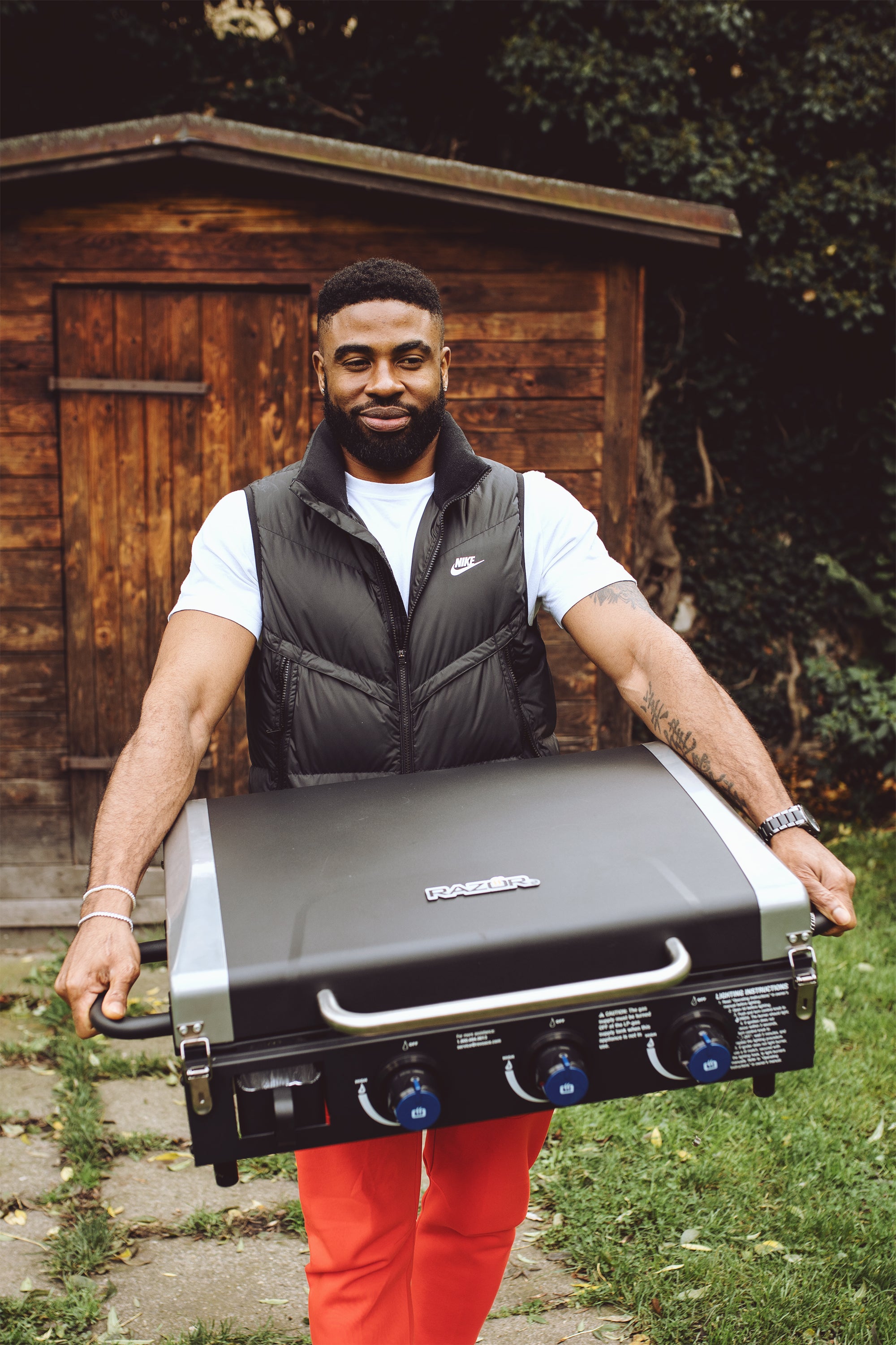 Razor Folding 3 Burner Griddle with Cart– Razor Griddle